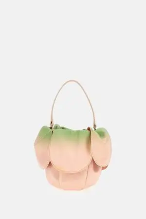 Simone Rocha Flower-embellished Leather Handbag - Rose
