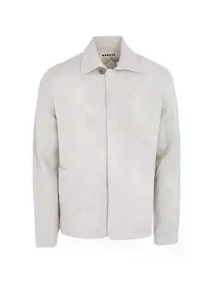 Marané Concealed-fastening Shirt Jacket