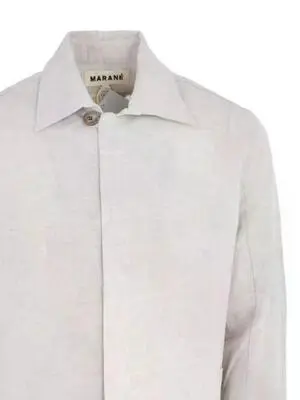 Marané Concealed-fastening Shirt Jacket