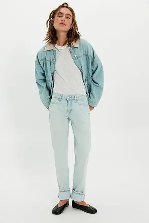RE/DONE The Snatch Back Straight-leg Jeans