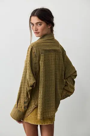 Free People Sabine Shirt - Tea Time