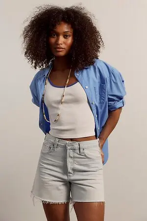AGOLDE Nye Denim Shorts - Recall