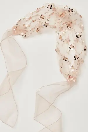 Free People Zazie Soft Headband - Rose Gold