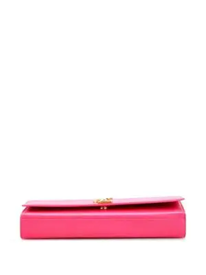 Saint Laurent Classic Monogram Long Clutch Bag - Black