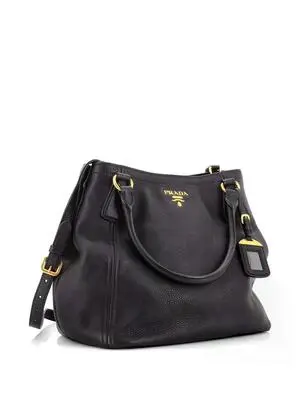 Prada Convertible Leather Medium Satchel