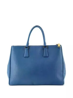 Prada Double Zip Lux Saffiano Leather Large Tote Bag