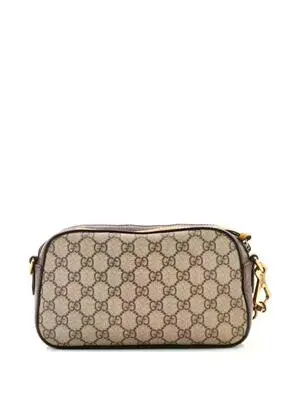 Gucci Neo Vintage Camera Messenger Bag Gg Coated Canvas - Brown