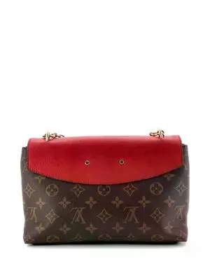 LOUIS VUITTON Saint Placide Handbag Monogram Canvas And Leather - Red