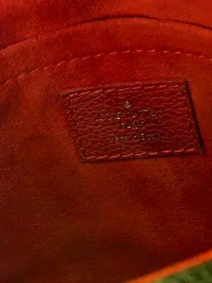 LOUIS VUITTON Saint Placide Handbag Monogram Canvas And Leather - Red