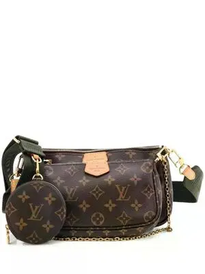 LOUIS VUITTON Multi Pochette Accessoires Monogram Canvas - Brown