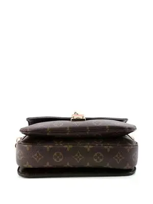 LOUIS VUITTON Pochette Metis Monogram Canvas Crossbody Bag - Brown