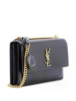 Saint Laurent Sunset Leather Medium Crossbody Bag