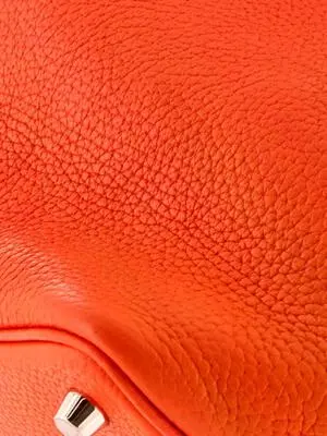 Hermès Picotin Lock Clemence Pm Bucket Bag - Orange