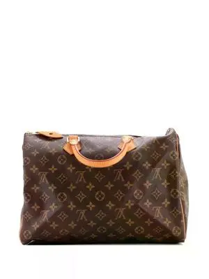 LOUIS VUITTON Speedy Handbag Monogram Canvas 35 - Brown