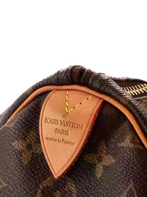 LOUIS VUITTON Speedy Handbag Monogram Canvas 35 - Brown