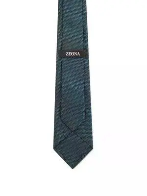 Zegna Patterned Silk Tie
