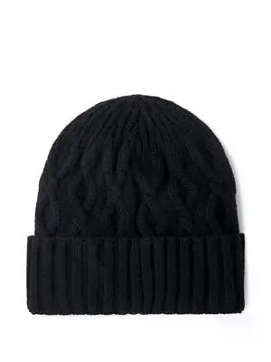 Bogner Cable-knit Beanie - Black