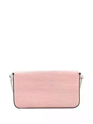 LOUIS VUITTON Felicie Pochette Epi Leather Crossbody Bag - Pink