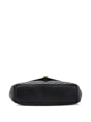 Saint Laurent Classic Monogram College Large Shoulder Bag - Black