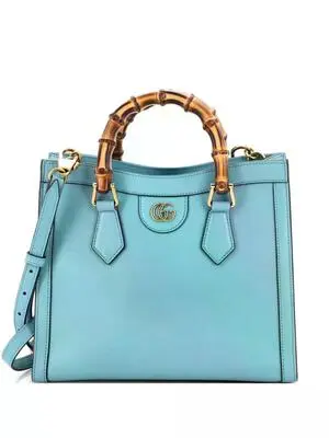 Gucci Diana Nm Bamboo Handle Small Tote Bag - Green