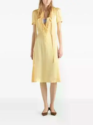 Prada Satin Crepe Dress