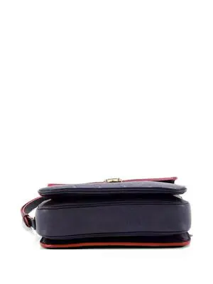 LOUIS VUITTON Pochette Metis Monogram Empreinte Leather Crossbody Bag - Blue
