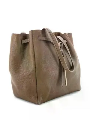 Celine Phantom Tie Cabas Medium Tote Bag - Brown