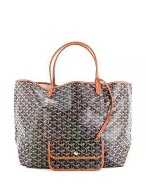 Goyard Saint Louis Coated Canvas Gm Tote Bag - Brown
