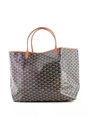 Goyard Saint Louis Coated Canvas Gm Tote Bag - Brown