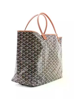 Goyard Saint Louis Coated Canvas Gm Tote Bag - Brown