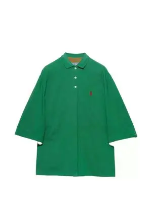 Prada Old Piqué Blouson Jacket - Green