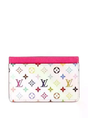 LOUIS VUITTON X Takashi Murakami Monogram Multicolor With Leather Card Holder - Multicolour