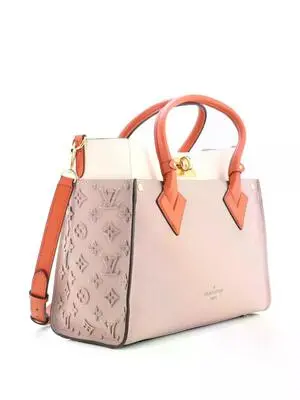 LOUIS VUITTON On My Side Monogram Tuffetage Leather Mm Tote Bag - Neutrals