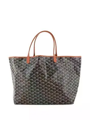 Goyard Saint Louis Coated Canvas Gm Tote Bag - Brown