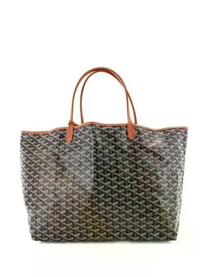 Goyard Saint Louis Coated Canvas Gm Tote Bag - Brown