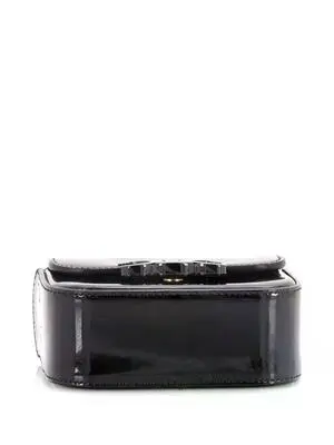 Celine Claude Chain Patent Mini Shoulder Bag