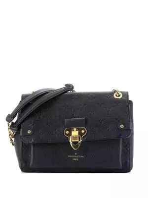 LOUIS VUITTON Vavin Pm Monogram Empreinte Leather Crossbody Bag - Black