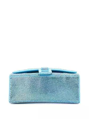 Balenciaga Hourglass Xs Top Handle Crossbody Bag - Blue
