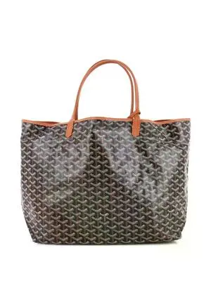 Goyard Saint Louis Gm Coated Canvas Tote Bag - Brown