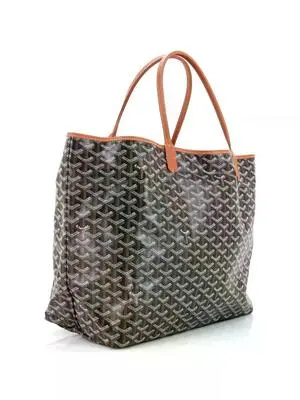 Goyard Saint Louis Gm Coated Canvas Tote Bag - Brown