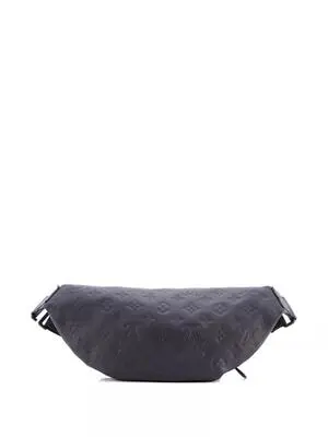 LOUIS VUITTON Rush Bumbag Monogram Shadow Leather - Black