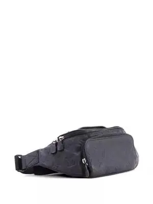 LOUIS VUITTON Rush Bumbag Monogram Shadow Leather - Black
