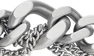 DIESEL® Oval D Toggle Chain Bracelet