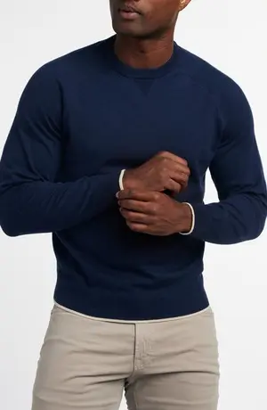 David Donahue Long Sleeve Sweaters For Men