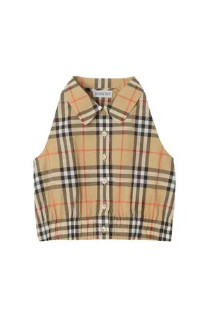 Burberry Check Cotton Shirt