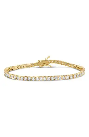 SHYMI Cubic Zirconia Tennis Bracelet - Gold