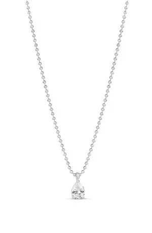 SHYMI Cubic Zirconia Pendant Necklace - Silver