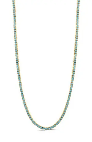 SHYMI Classic Tennis Necklace - Gold