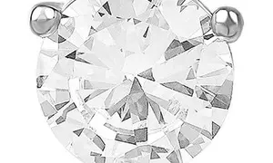 SHYMI Cubic Zirconia Drop Earrings - Silver