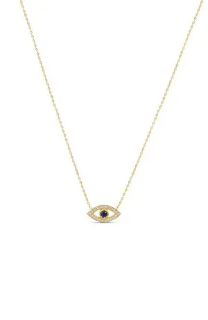 SHYMI Evil Eye Cutout Necklace